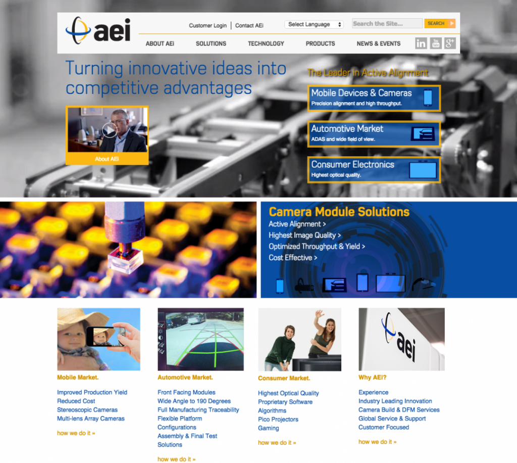 AEI - Client Work Example - Alden Marketing