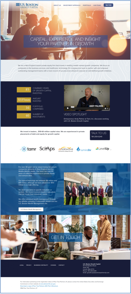 U.S. Boston Growth Captial - Alden Marketing